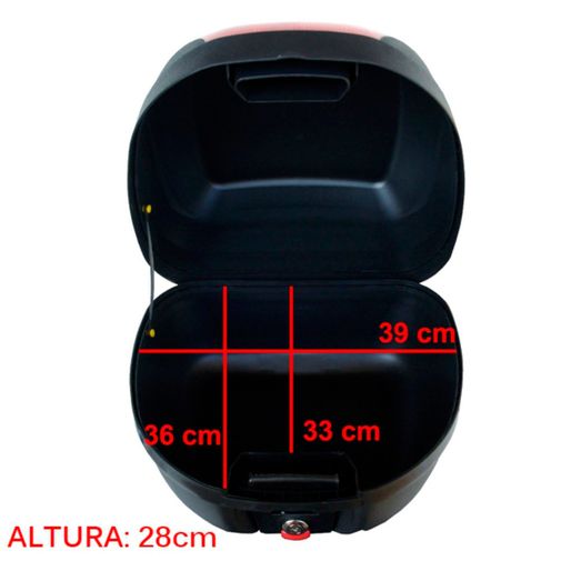 Baú Smart Box 28 Litros Pro Tork - JMJmotos