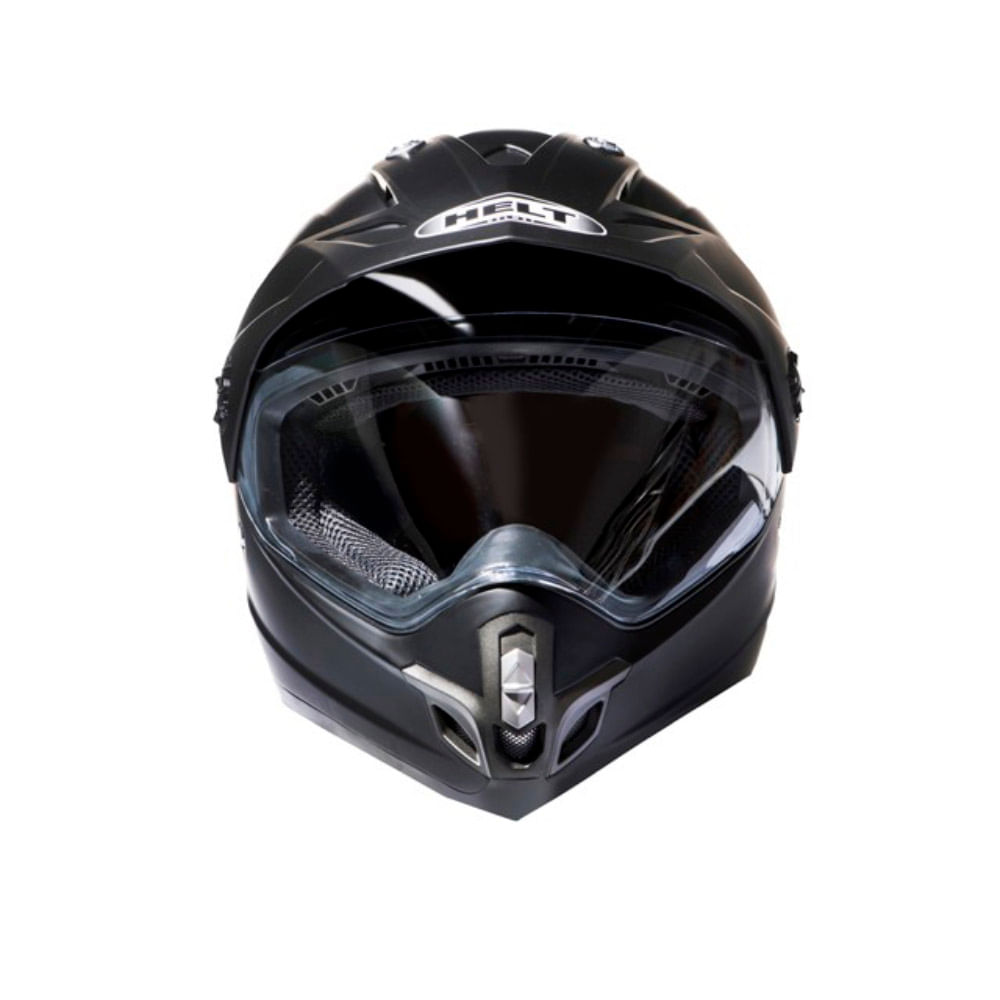 Capacete Cross Helt Vision Preto Fosco - JMJmotos