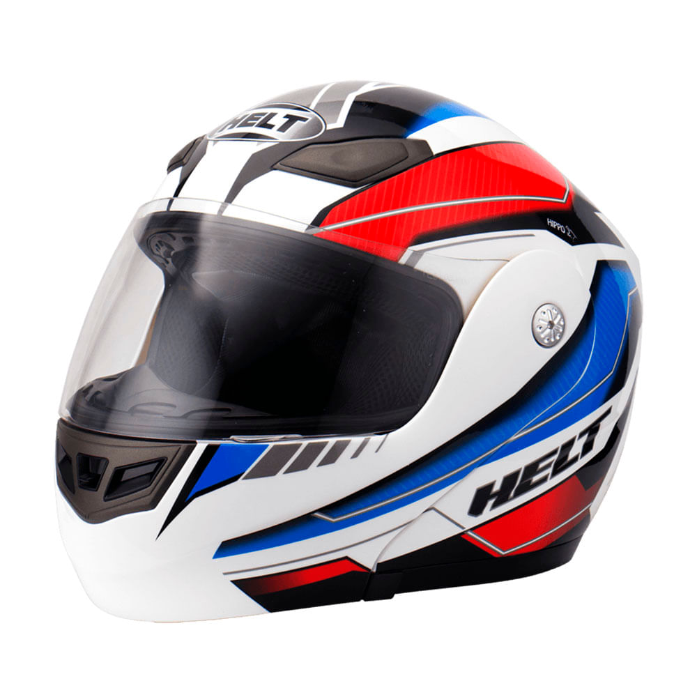 Capacete Helt Hippo Rider Branco - JMJmotos