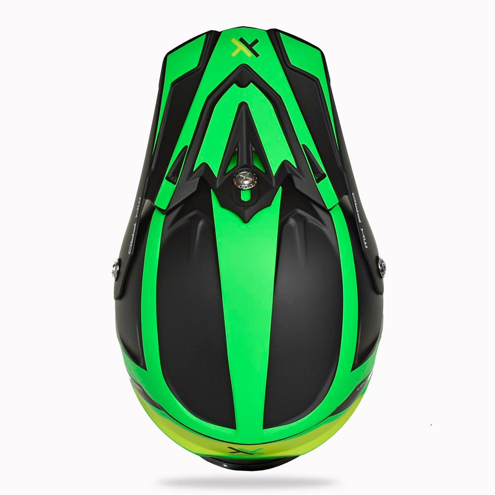 Capacete Cross Mattos Mx Pro 19 Verde Fosco - JMJmotos